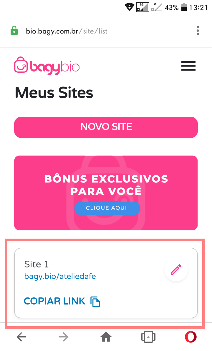 Bagy.bio: o agregador de links gratuito da Bagy!